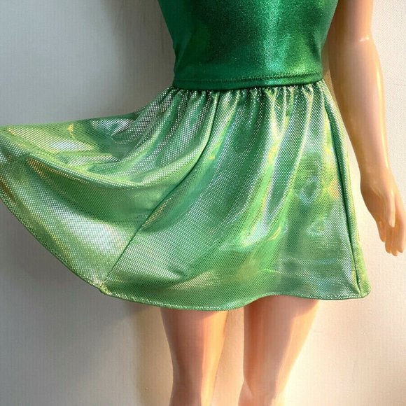 Handmade | Toys | Green Top Lightgreen Mini Skirt For My Size Barbie ...